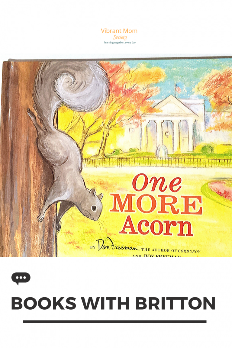 Read Aloud Book: One More Acorn | Vibrant Mom Society