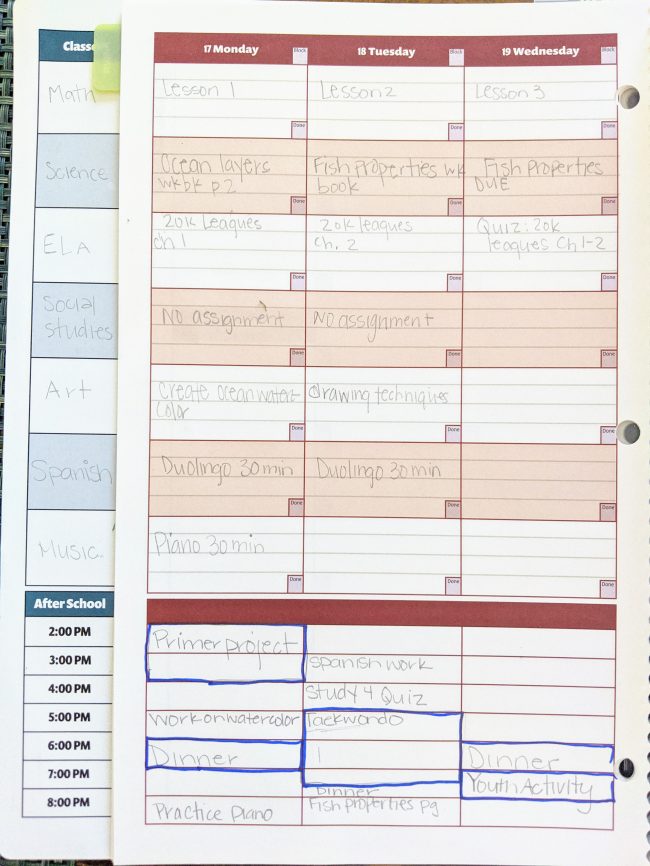 5 Ways to Get Your Child Organized for School | Vibrant Mom Society