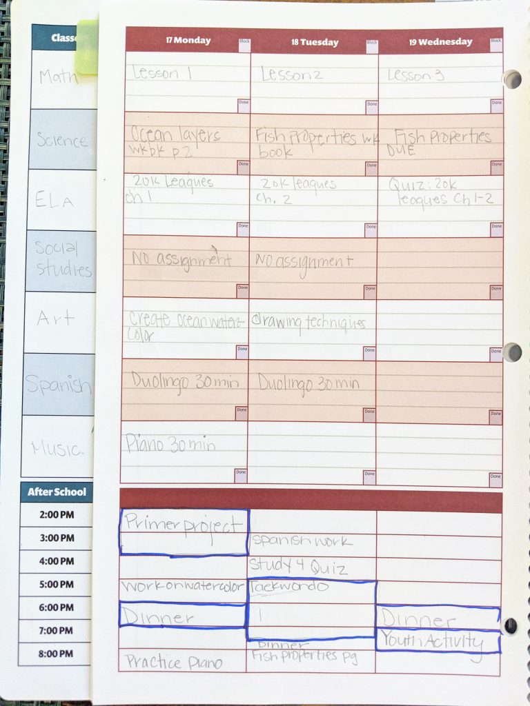 5 Ways to Get Your Child Organized for School | Vibrant Mom Society